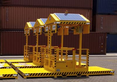 Solar Powered Pinning station – Michelle Engineering Co. LLC | UAE